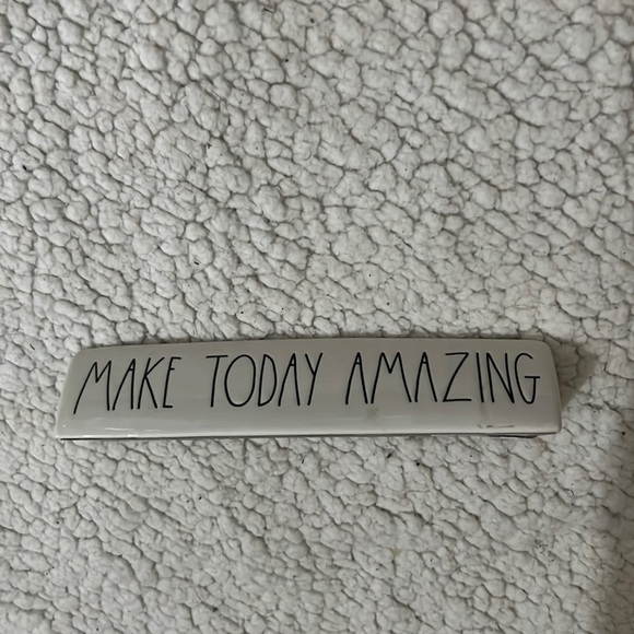 Rae Dunn | Accents | Rae Dunn Make Today Amazing Paper Weight | Poshmark